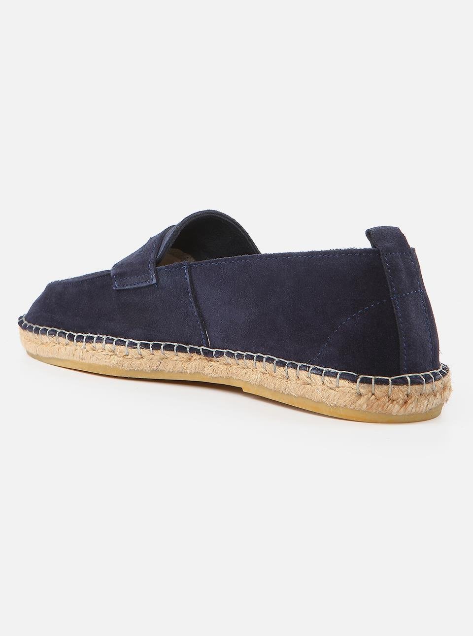 Simone Men's Navy Blue Espadrilles – Su Espadril